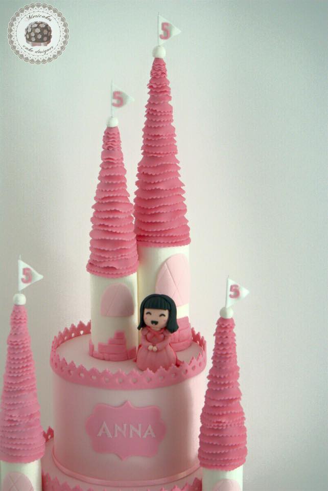 tarta-castillo-castle-princesa-elsa-frozen-kawaii-mericakes-pastel ...