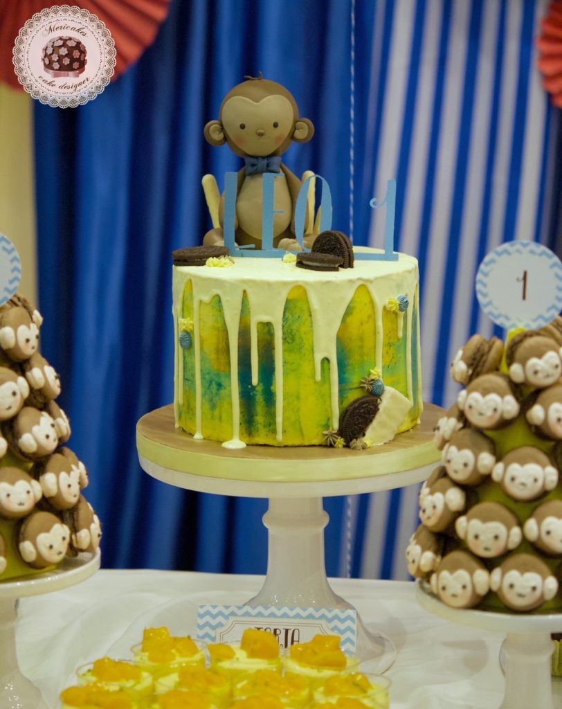 Baby Monkey Dessert Table - Mericakes - Cake Designer