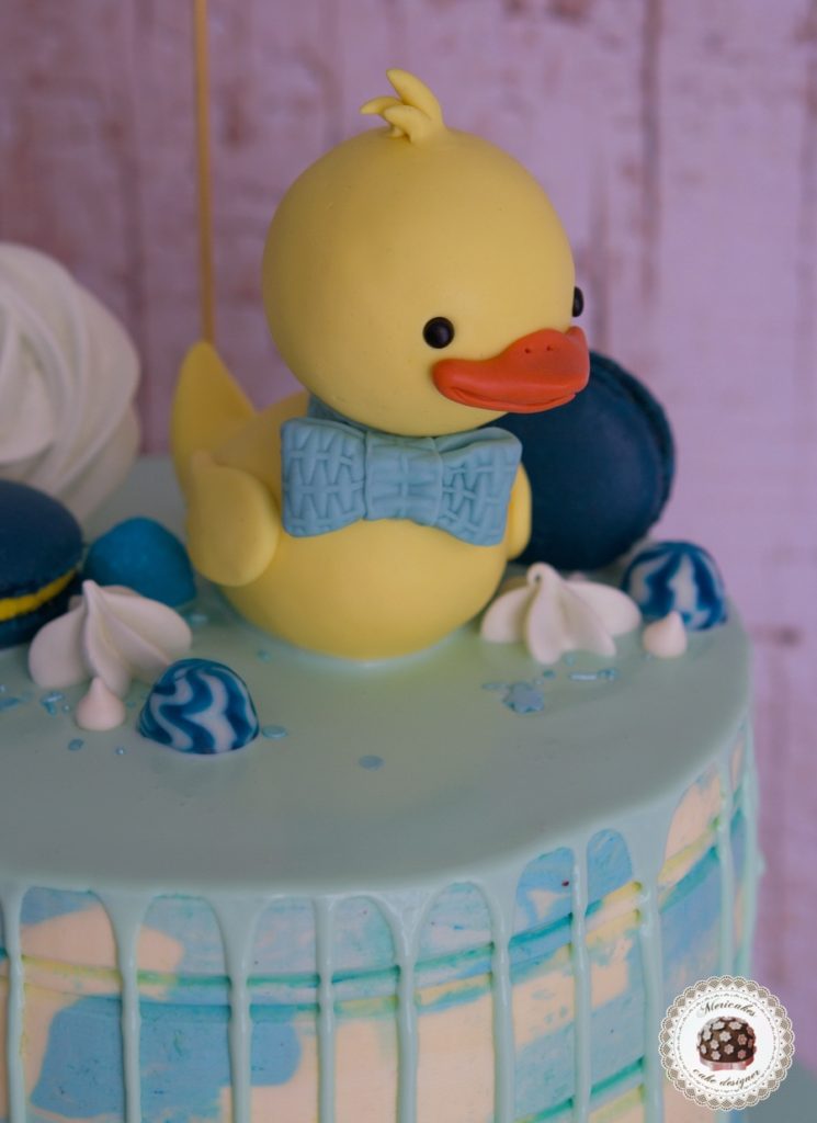 Rubber Duck Drip Cake - Mericakes - Cake Designer